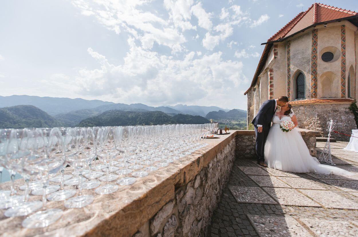 Lake Bled Castle wedding • Wedding Lake Bled
